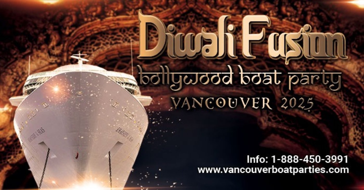 Diwali Fusion Bollywood Boat Party Vancouver 2025 | Diwali On The Water Tickets, Burrard Queen ...