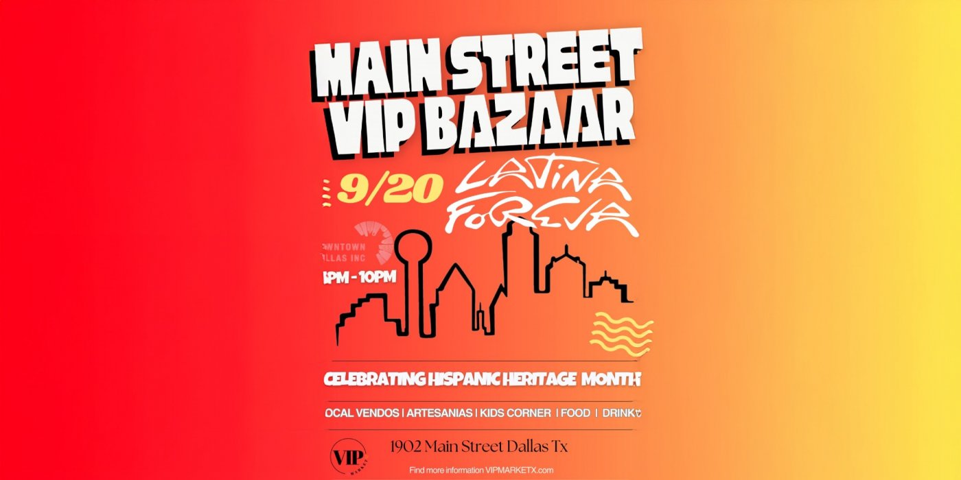 Latina Forever Market Tickets, Main Street Garden Park, Dallas, 20 ...