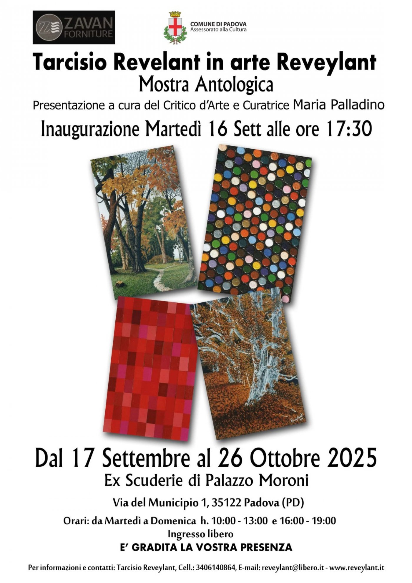 Mostra Antologica "Tarcisio Revelant in arte Reveylant", Ex Scuderie di ...