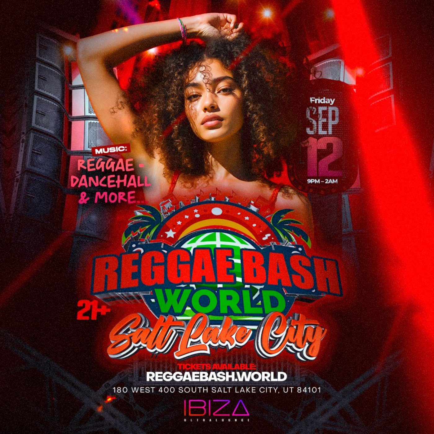 Reggae Bash World Salt Lake City - IBIZA SLC, IBIZA SLC Ultra lounge ...