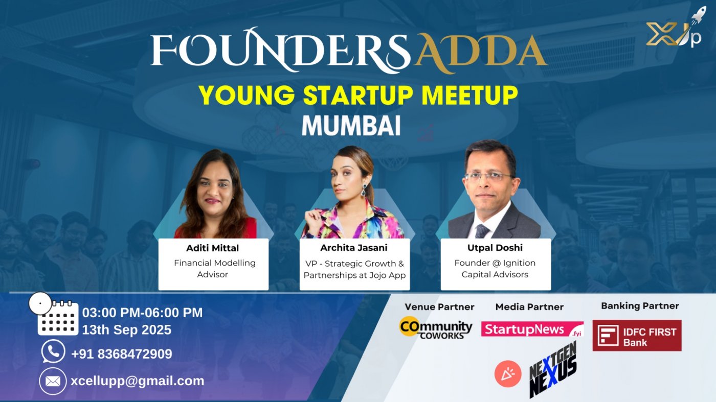 Founder Adda Mumbai Startup Networking, Community Coworks (Ackruti ...