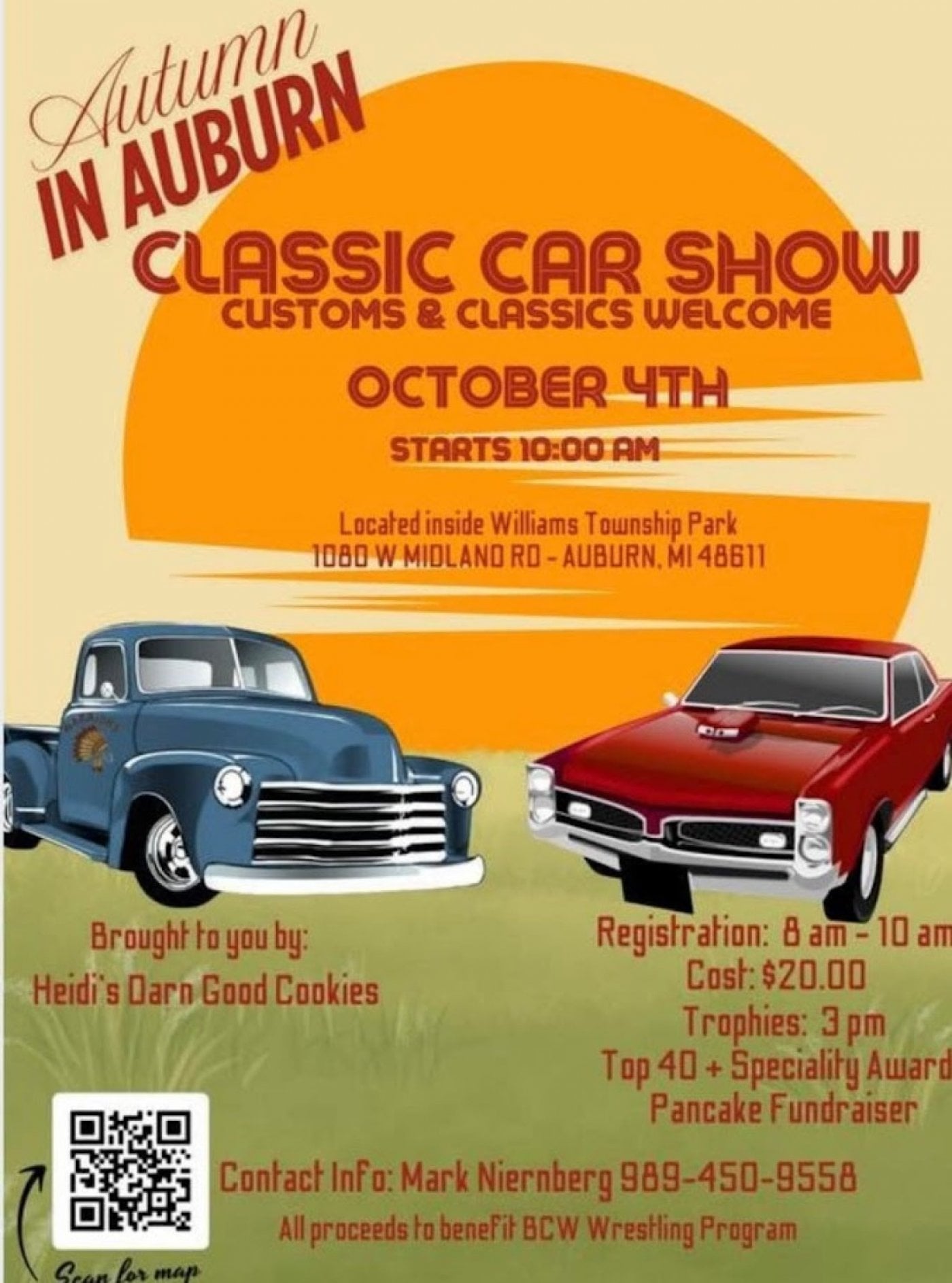Autumn in Auburn Classic Car Show, Williams Township Park, 1080 West ...