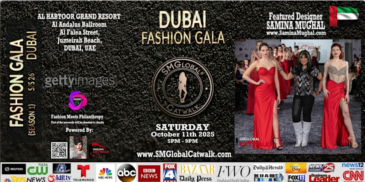 DUBAI FASHION GALA (S/S 26) Saturday October 11th, 2025 Tickets, Al ...