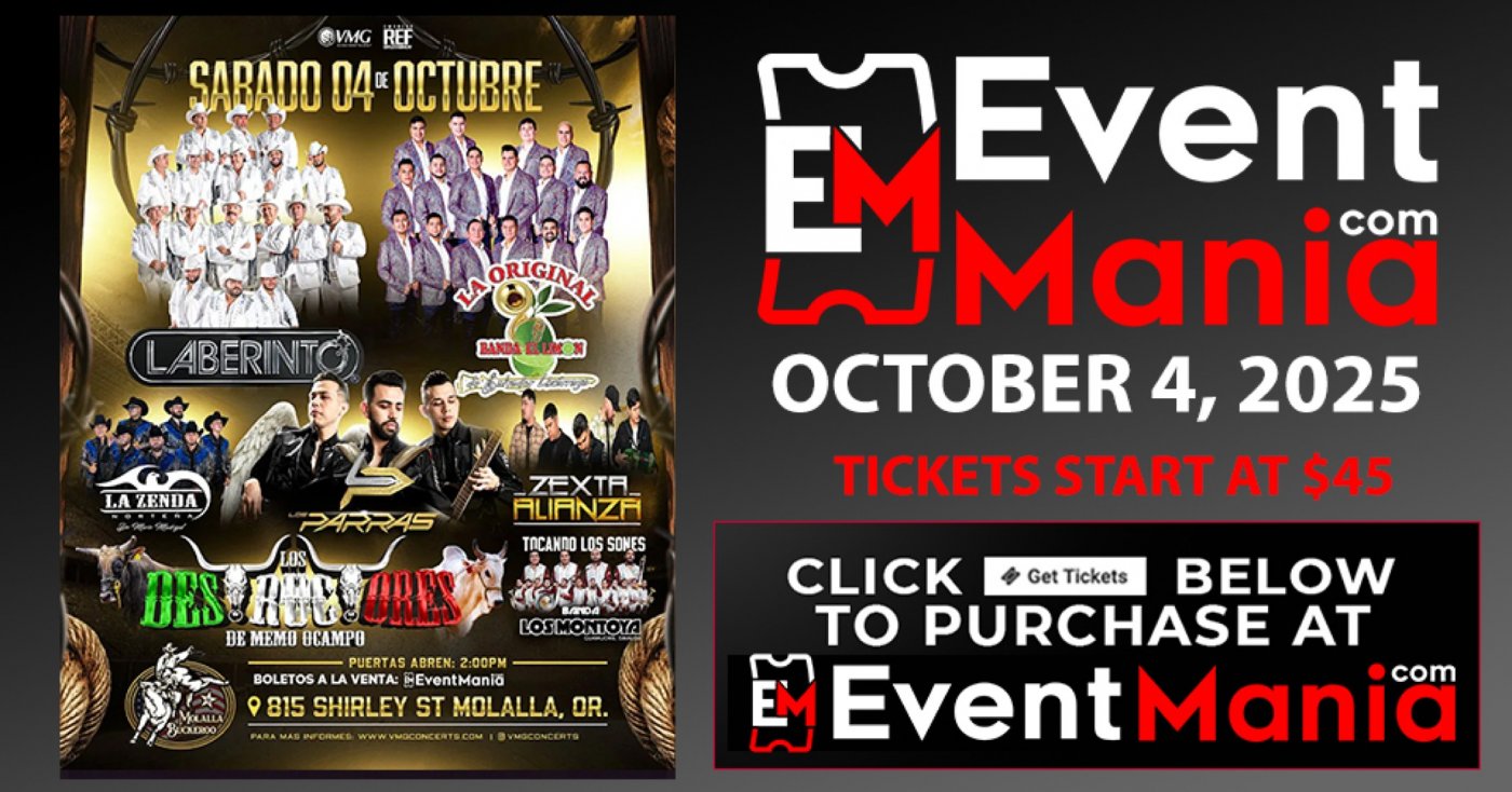 La Original Banda El Limon, Laberinto - Molalla, OR, Molalla Rodeo ...