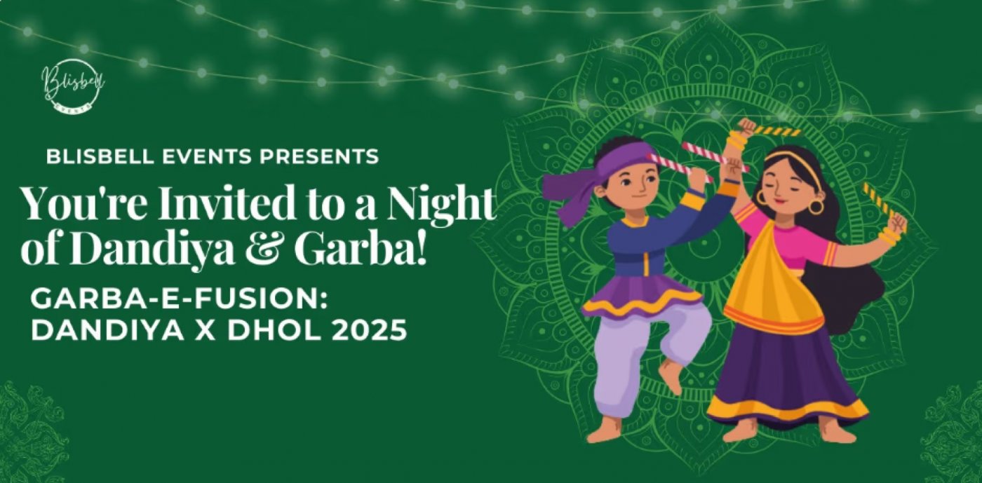 Garba-E-Fusion: Dandiya X Dhol 2025, G3 Cafe, New Delhi, 26 September ...