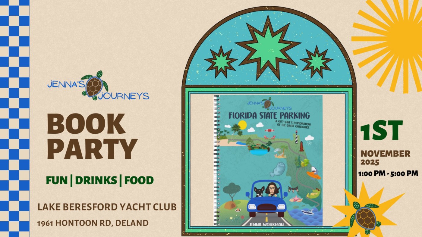 Jennas Journeys Book Celebration! Florida State Parking Book Signing ...