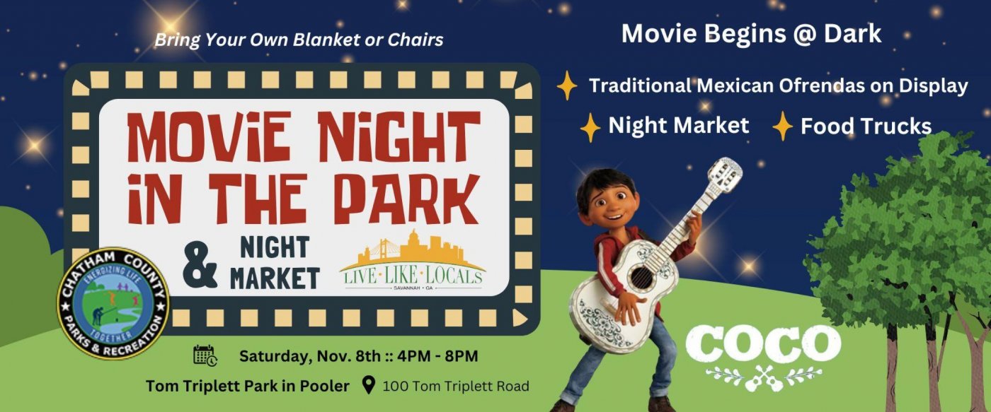 Movie Night in the Park, Tom Triplett Park, Tom Triplett Road, Pooler ...