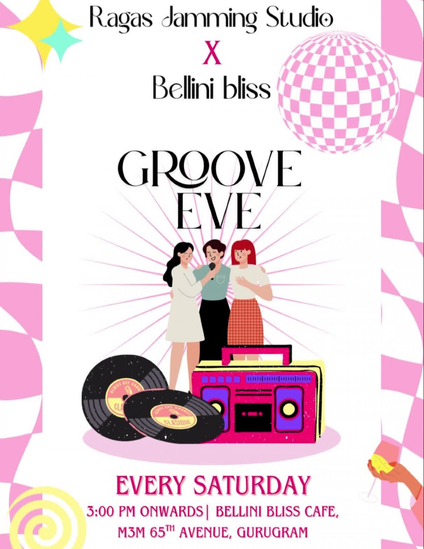 Ragas Rhythm & Roses - A GirlGroove Jam Eve at Bellini Tickets, Bellini ...