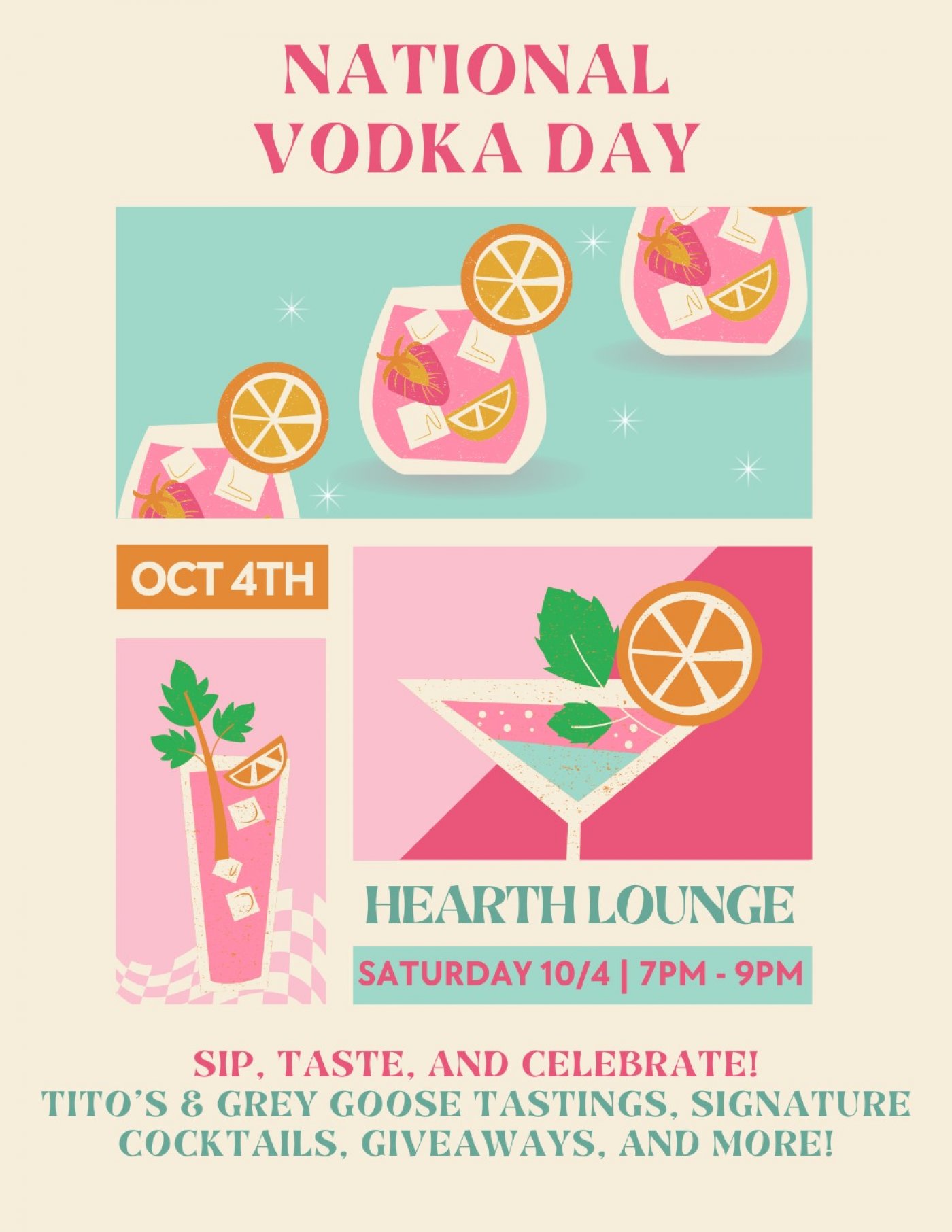 Celebrate National Vodka Day at Hyatt Lodge Oak Brook, Hyatt Lodge Oak ...