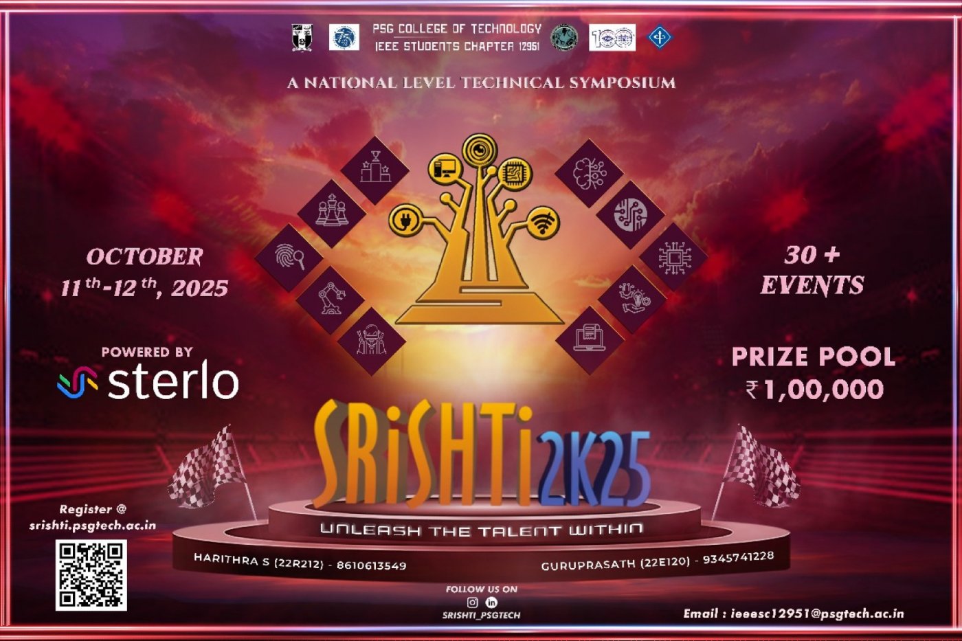 SRiSHTi-2k25 PSG COLLEGE OF TECHNOLOGY , PSG College Of Technology ...