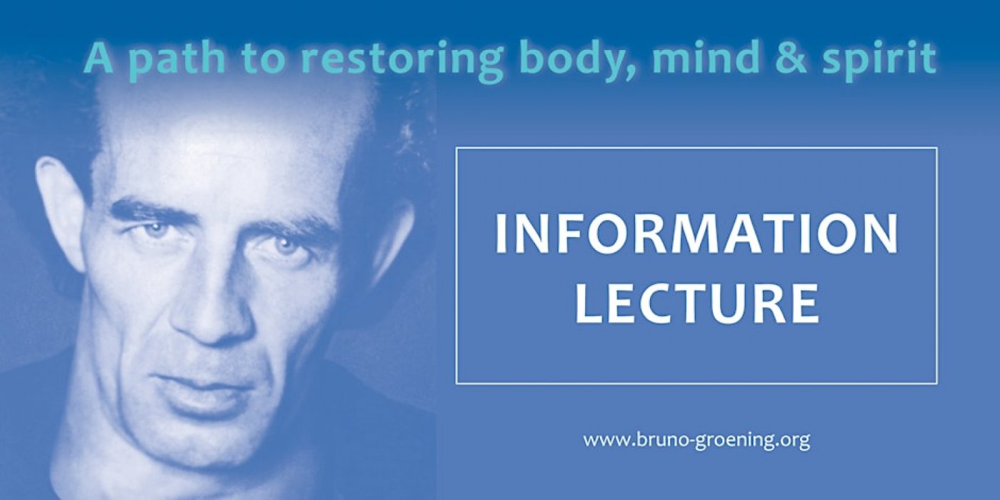 Free Information Lecture by a physician "A Path to A Healthy Body and ...