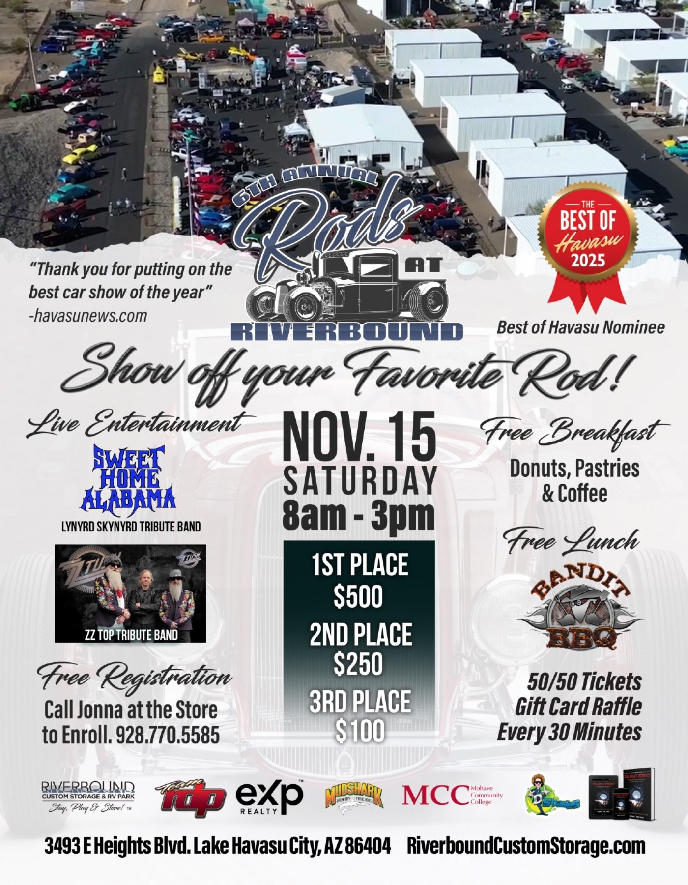 6th Annual Rods at Riverbound 2025, Riverbound Custom Storage & RV Park ...