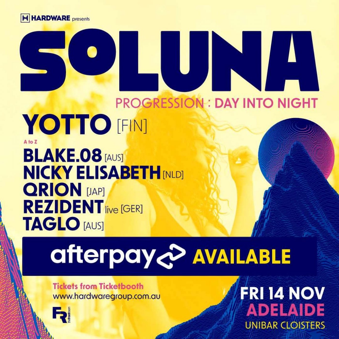 SoLuna Day to Night (Anjuna), Cloisters, Adelaide, 14 November 2025 ...