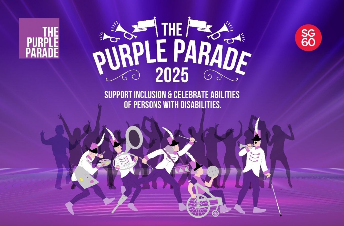 The Purple Parade 2025 – GetINclusive!, Suntec City, Singapore, 25 ...