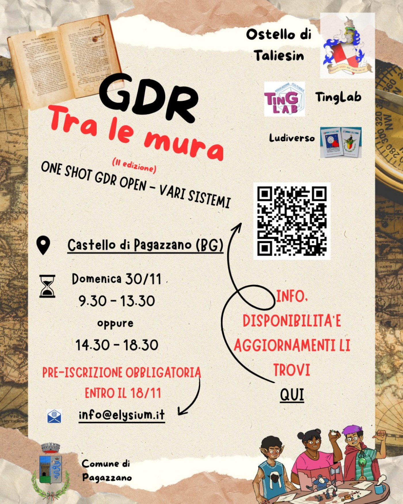GDR tra le mura, Castello di Pagazzano, Piazza Castello, Pagazzano, BG, Italia, Bergamo, 30 ...