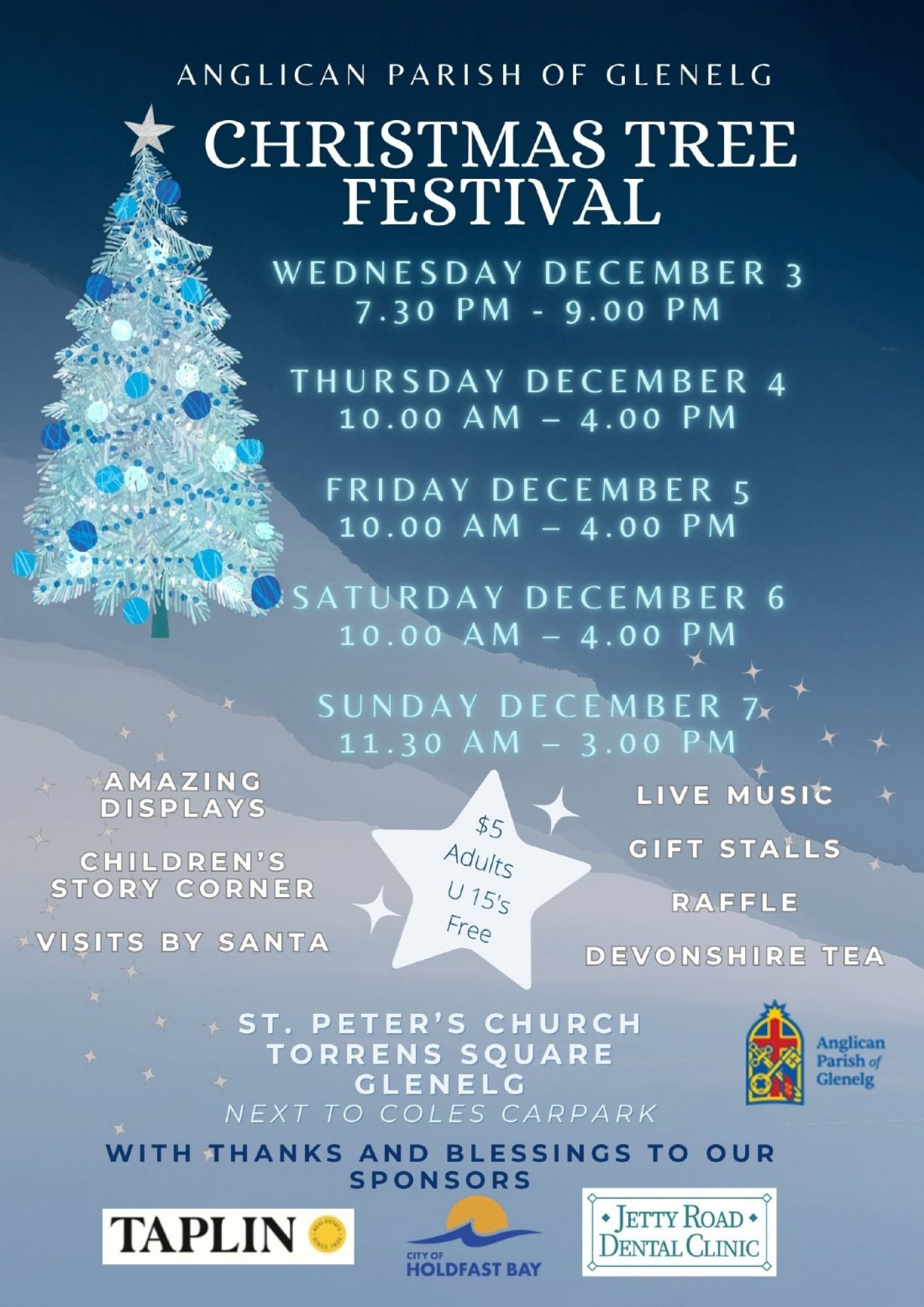 Anglican Parish of Glenelgs Christmas Tree Festival, St. Peter's Church ...
