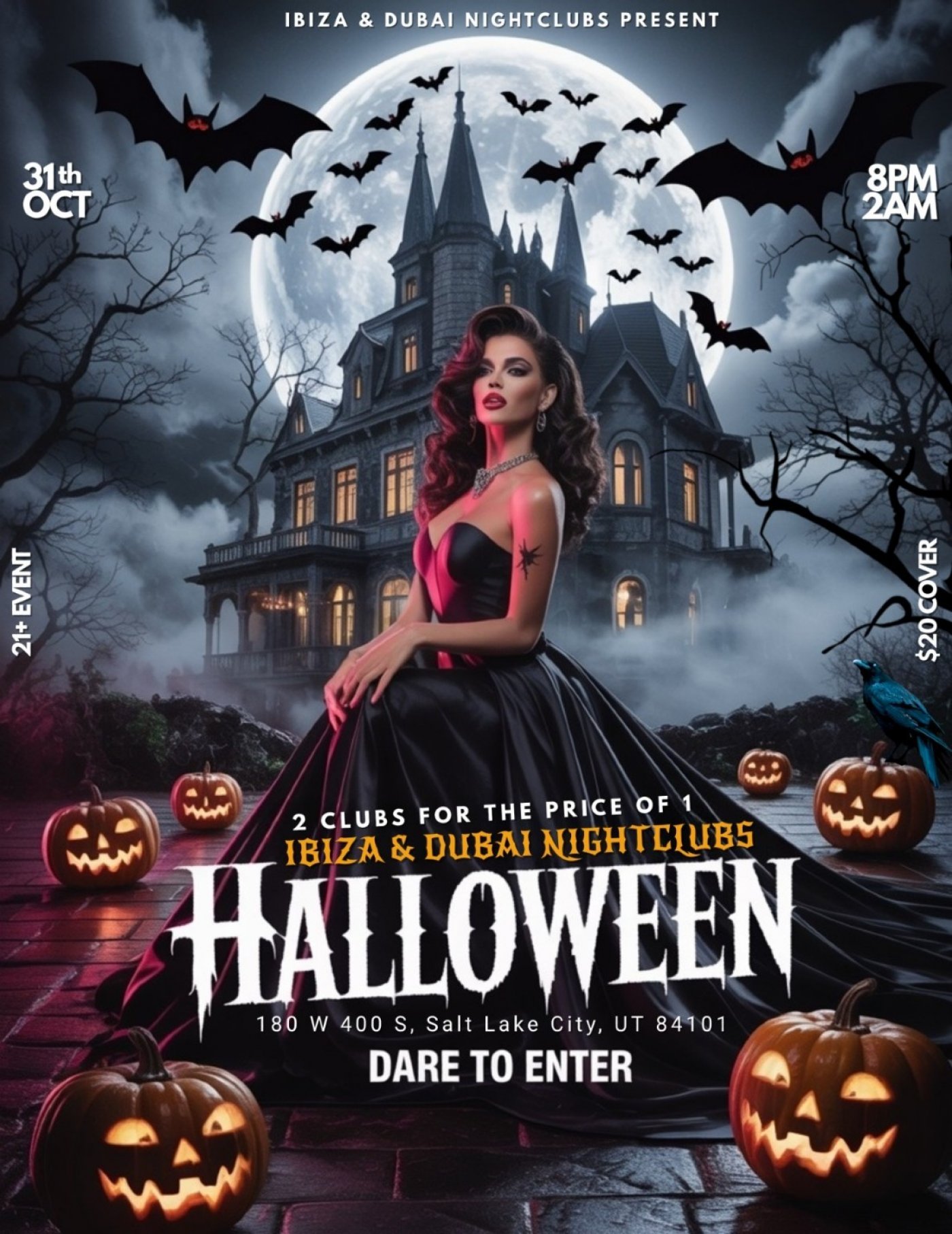 Halloween Night at IBIZASLC – October 31st, 2025, IBIZA SLC Ultra ...