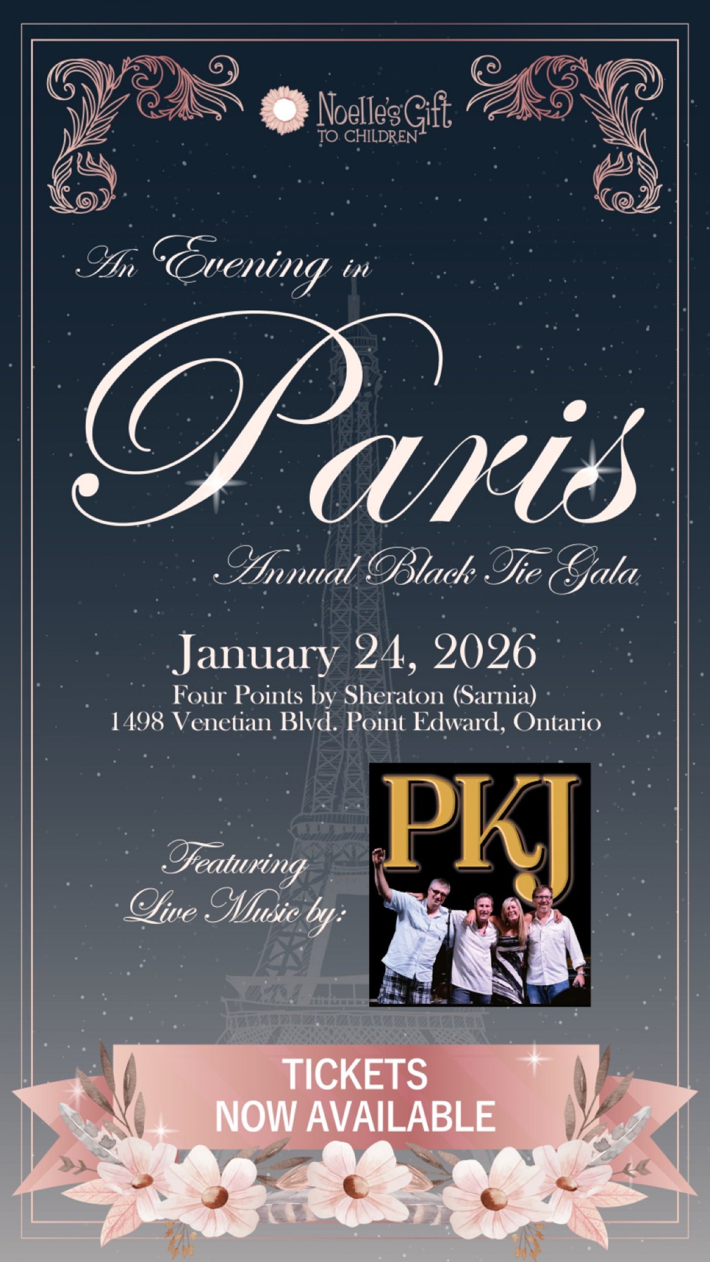Noelles Gift to Childrens " An Evening in Paris" Gala , Four Points by ...