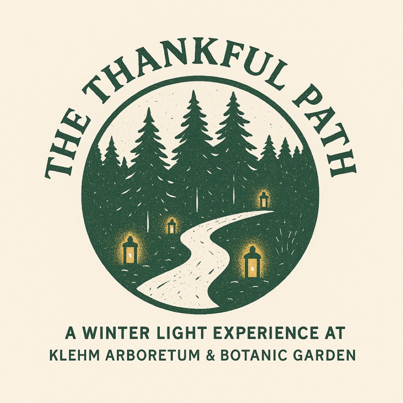 The Thankful Path - A Winter Light Experience at Klehm Arboretum, Klehm ...