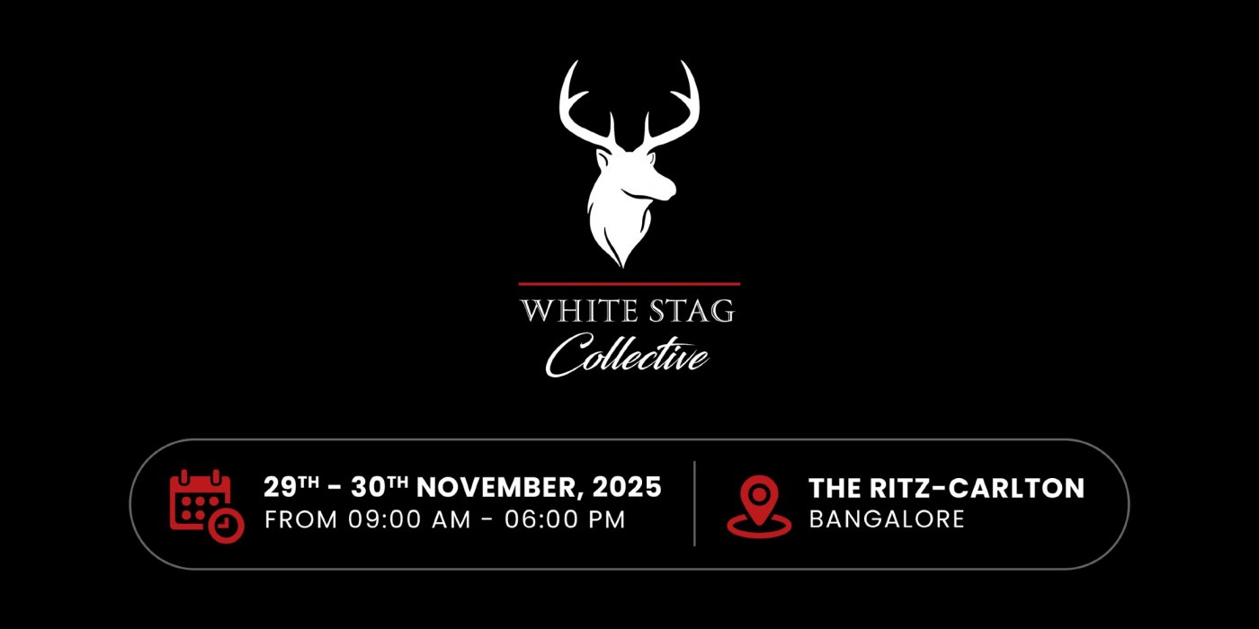 White Stag Collective Tickets, The Ritz-Carlton, Bangalore, 29 November ...