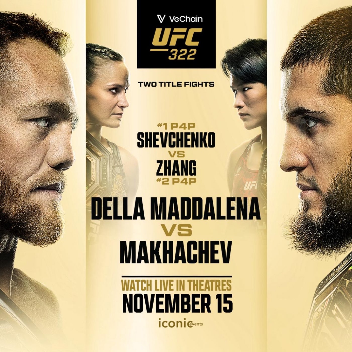 UFC 322: DELLA MADDALENA vs MAKHACHEV at Emagine Theatres, Emagine ...