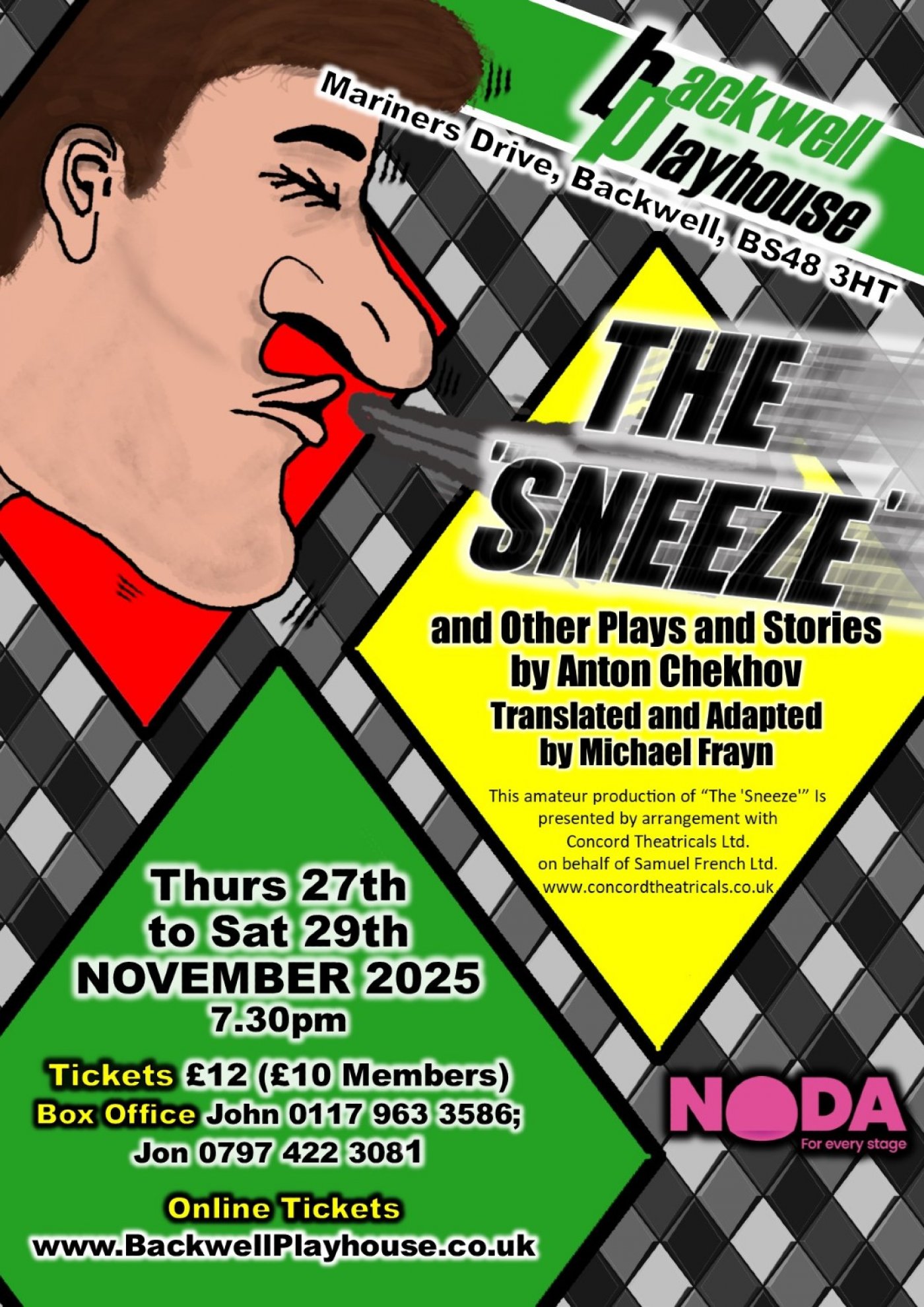 The Sneeze and other Plays and Stories, Backwell Playhouse | AllEvents
