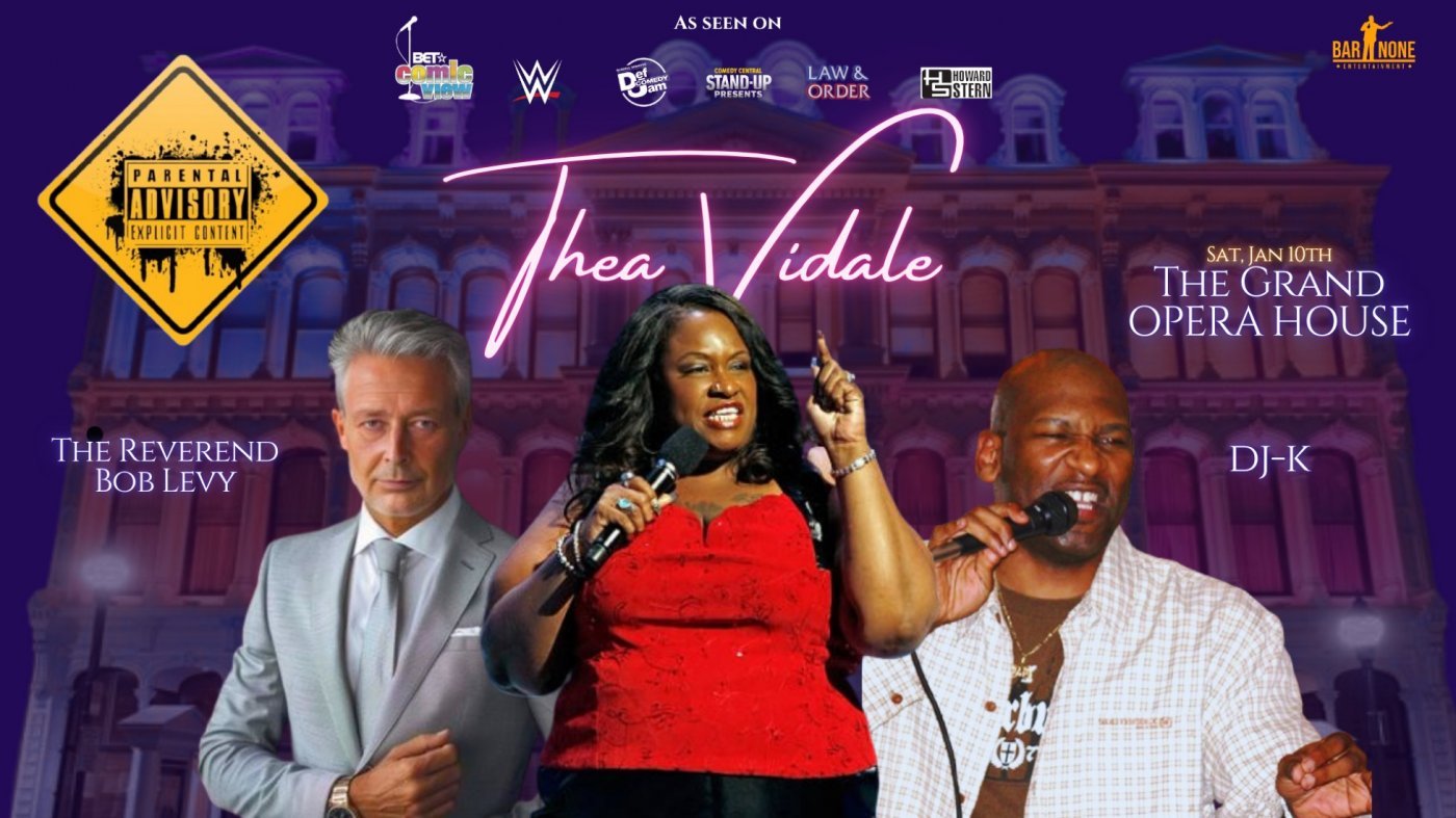 Thea Vidale - Parental Advisory, The Grand Opera House, Wilmington, 10 ...