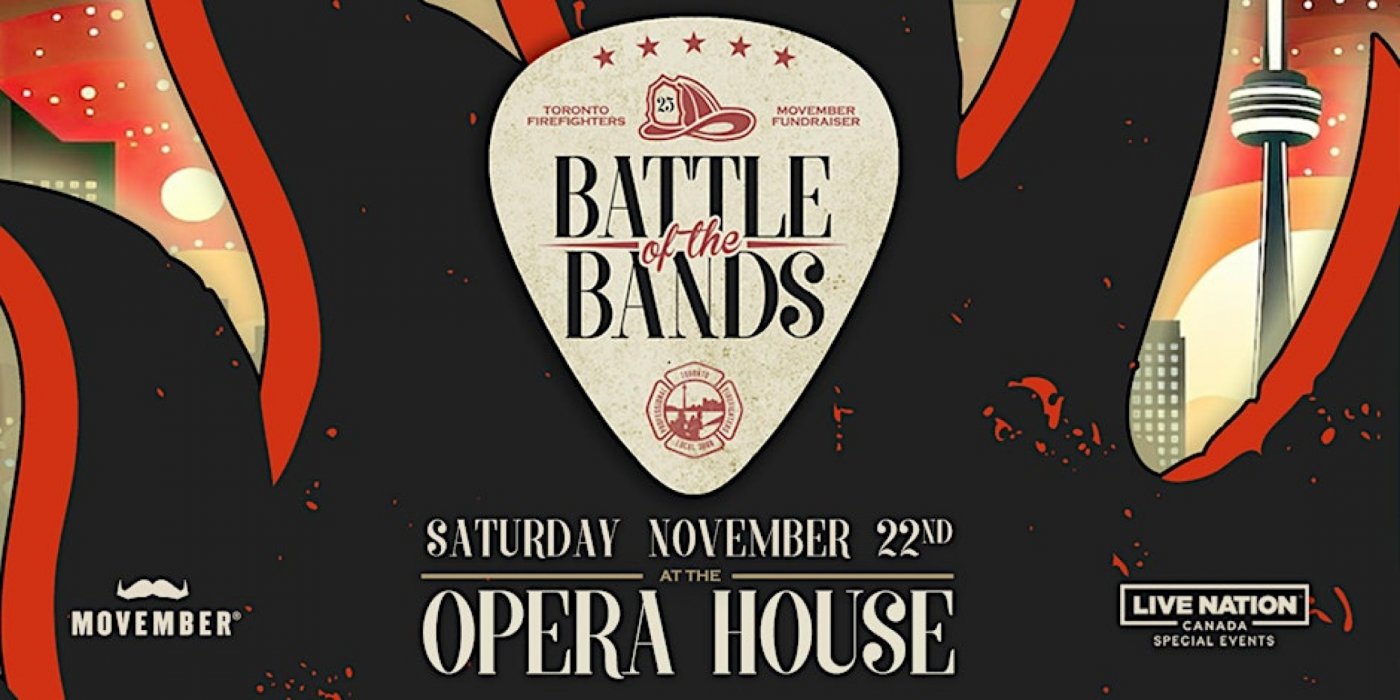 Toronto Firefighters Battle of the Bands 2025 - For Movember Canada ...