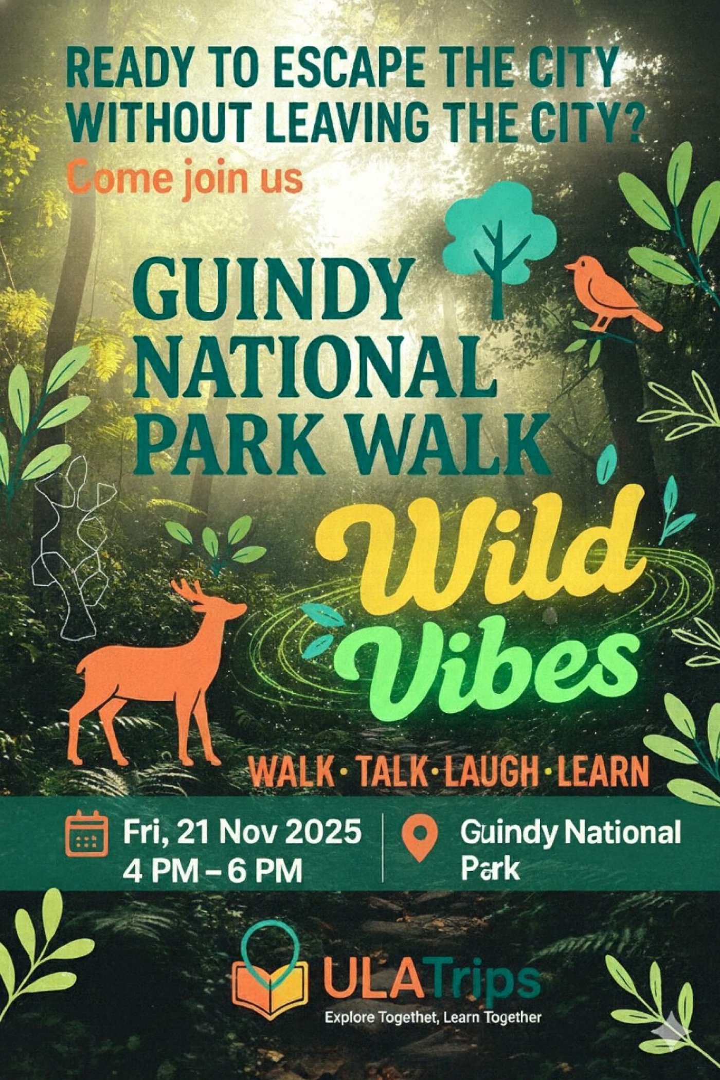 Guindy National Park Walk, Guindy National Park, Chennai, 21 November ...