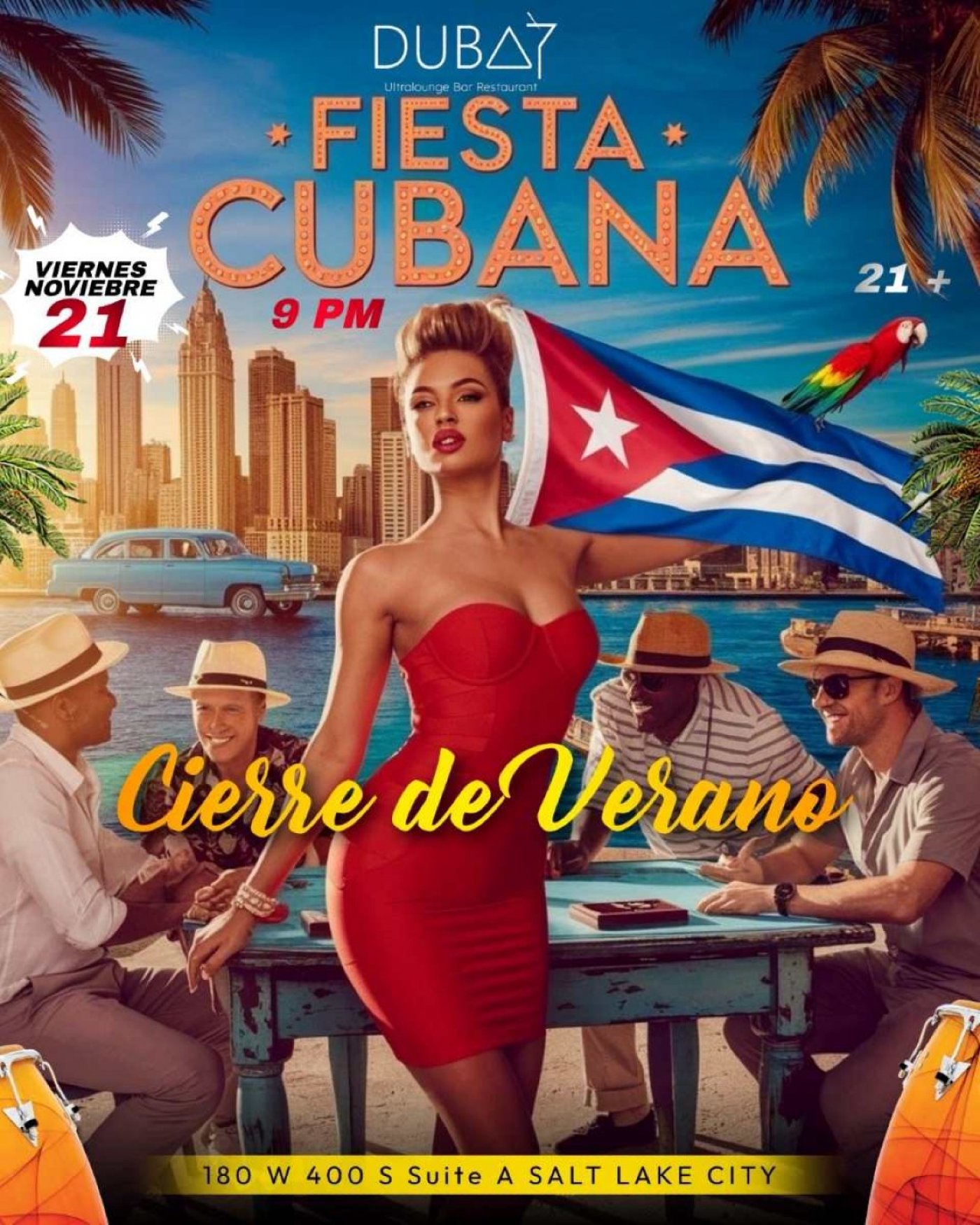Salt Lake City Fiesta Cubana – Summer Closing Party at Dubai UT, Dubai ...
