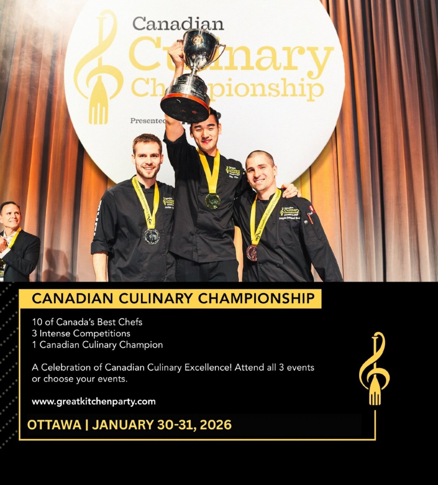 Canadian Culinary Championship 2026, Rogers Centre Ottawa, 30 January ...