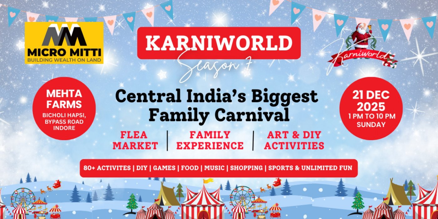 Karniworld Season 7 Tickets, Mehta Farms, Indore, 21 December 2025 ...