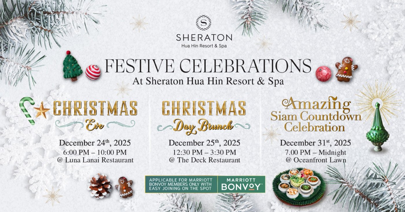 Amazing Siam Countdown Celebration, Sheraton Hua Hin Resort & Spa, 31 ...