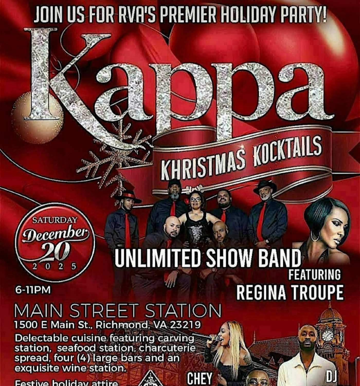 Kappa Khristsmas Kocktails 25, Main Street Station, Richmond, 20 ...