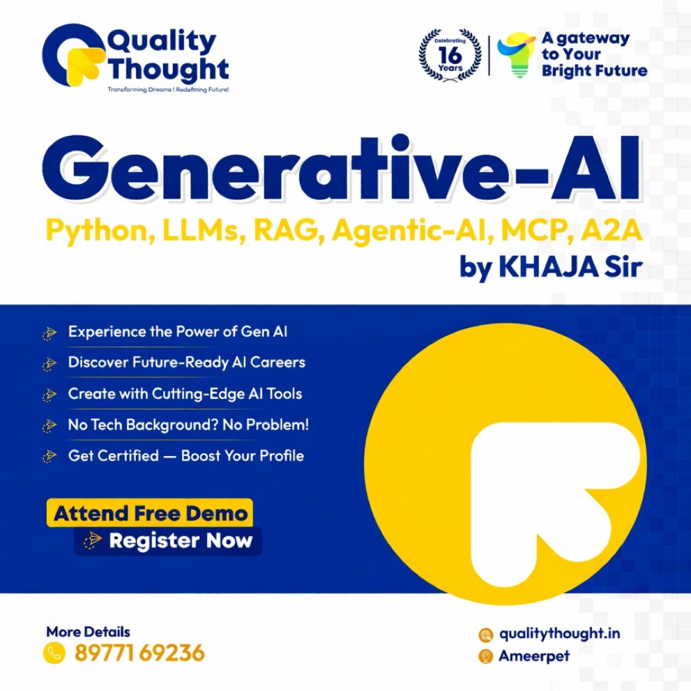 Generative AI Course Free DEMO Tickets, Software Testing Tools Training ...