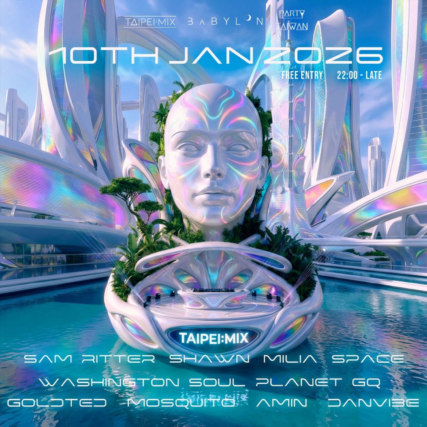 TaipeiMix X Babylon 21, Babylon Taipei, 10 January 2026 | AllEvents