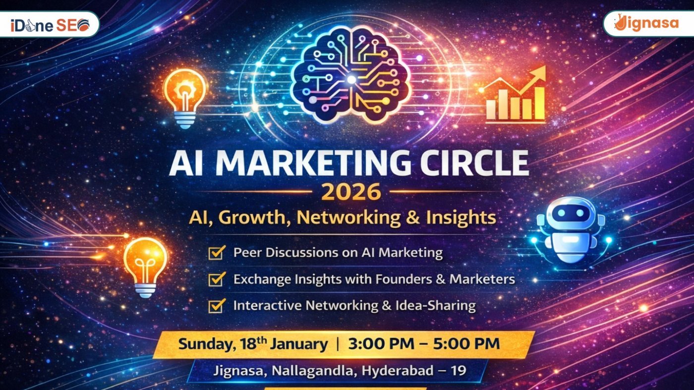 AI Marketing Circle - Hyderabad Tickets, Jignasa – Music, Dance, Chess ...