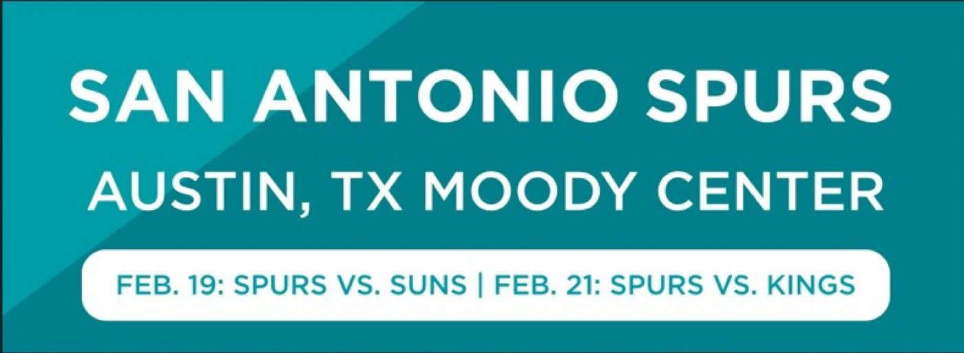 San Antonio Spurs give back to Ovarian Cancer, Moody Center, Austin ...