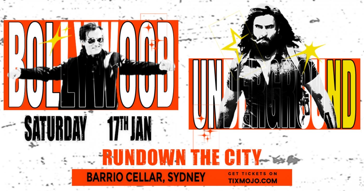 Bollywood Club Presents BOLLYWOOD UNDERGROUND at Barrio Cellar, Sydney ...
