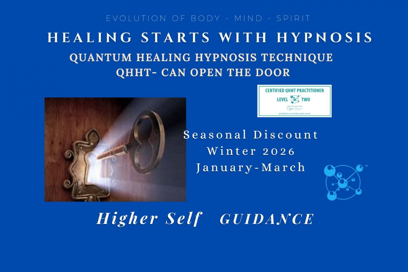 Winter 2026 QHHT® Sessions – In-Person Availability Window, Blue Flame ...