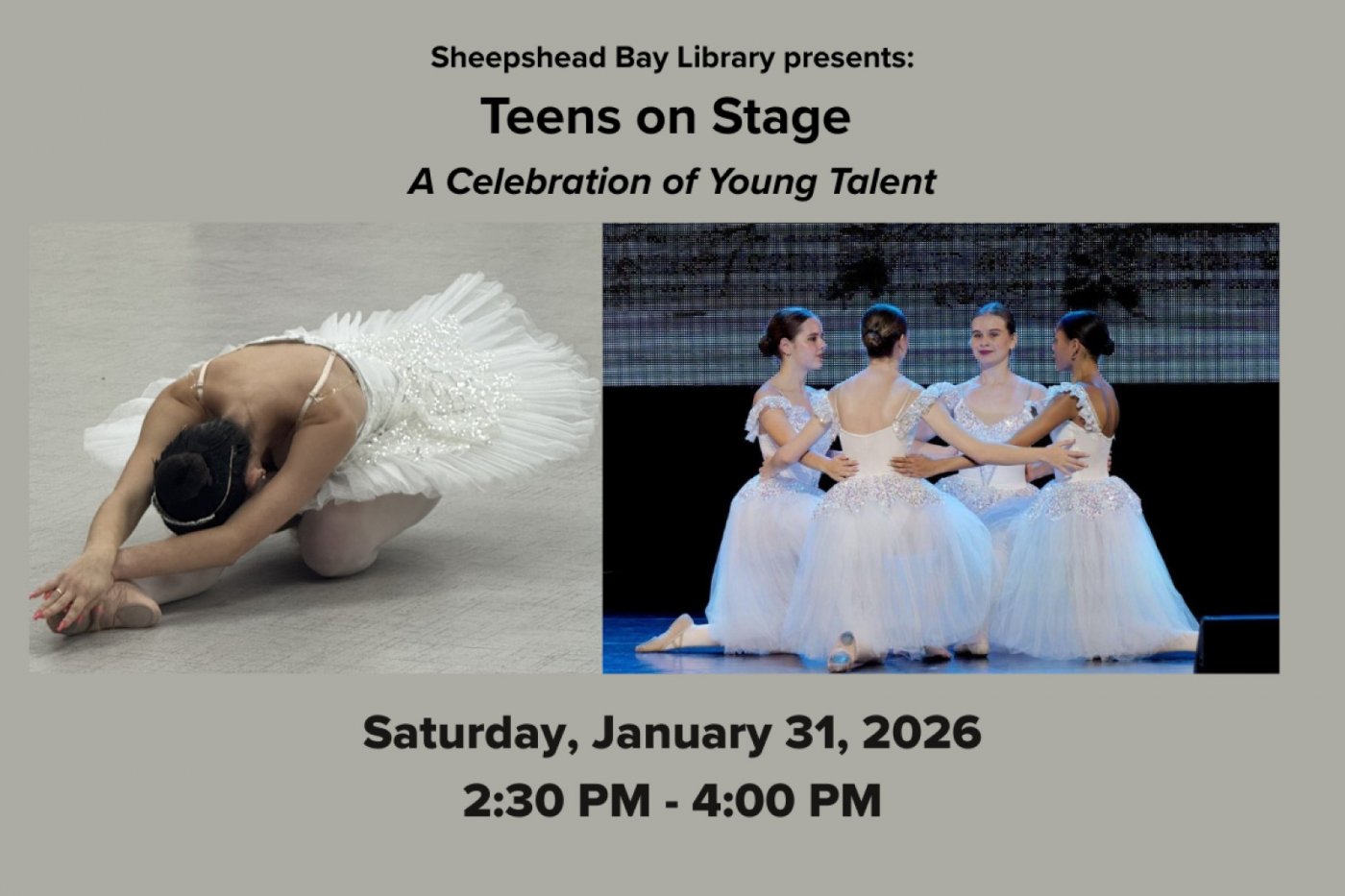 Teens on Stage: A Celebration of Young Talent Tickets, Brooklyn Public ...