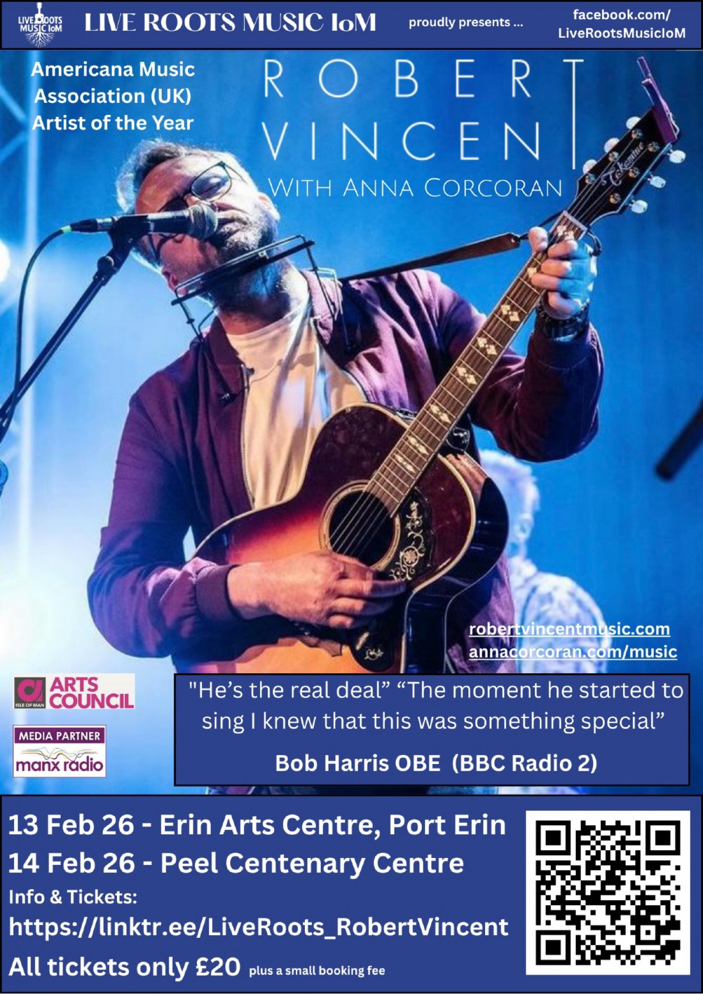 Robert Vincent with Anna Corcoran @ Peel Centenary Centre, Centenary ...