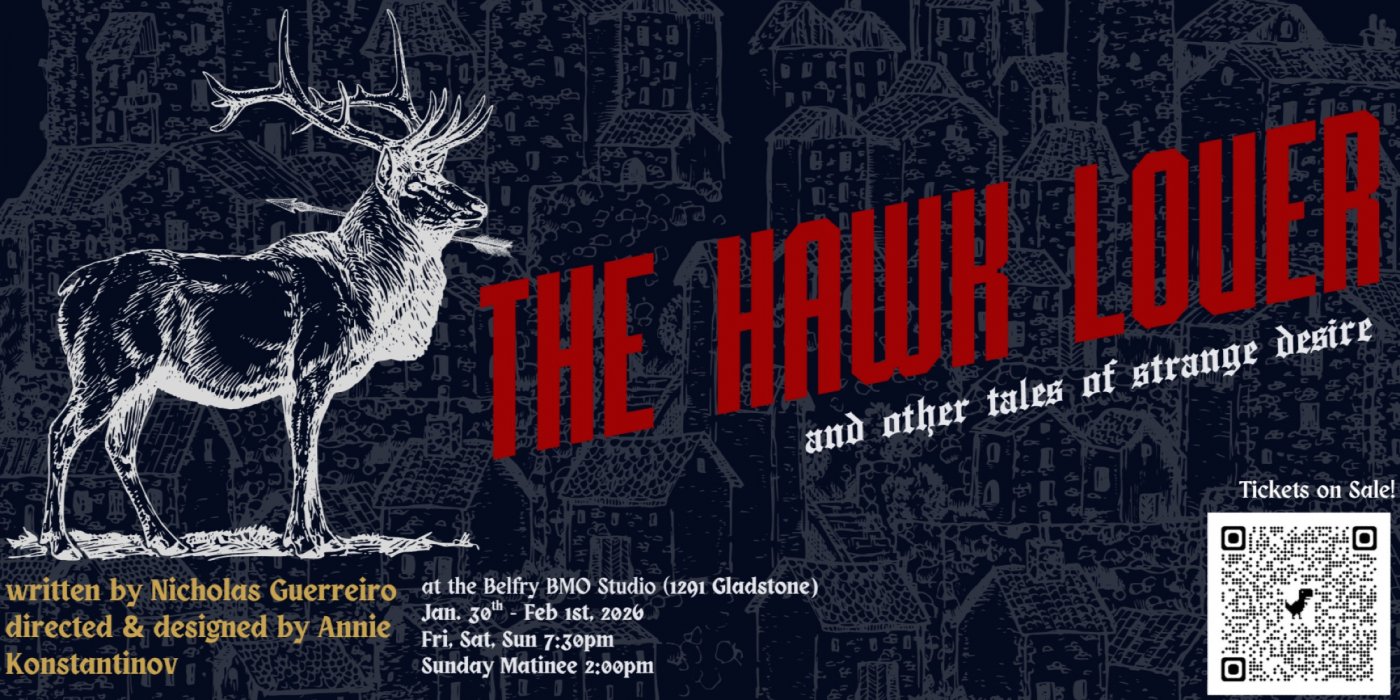 THE HAWK LOVER - Jan 30-Feb 1, Belfry Theatre, Victoria | AllEvents