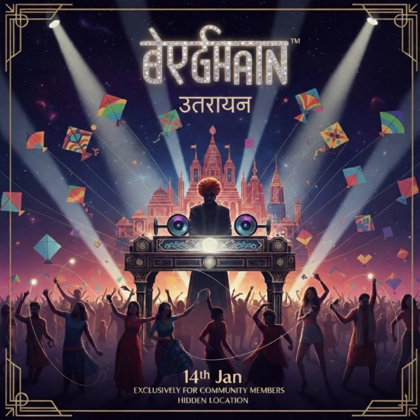 Berghain ni Uttarayan Tickets, Navrangpura, Ahmedabad, Gujarat, India ...