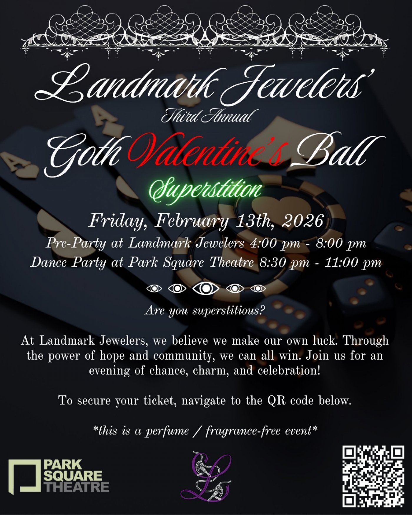 Landmark Jewelers Goth Valentines Ball Tickets, Landmark Jewelers ...