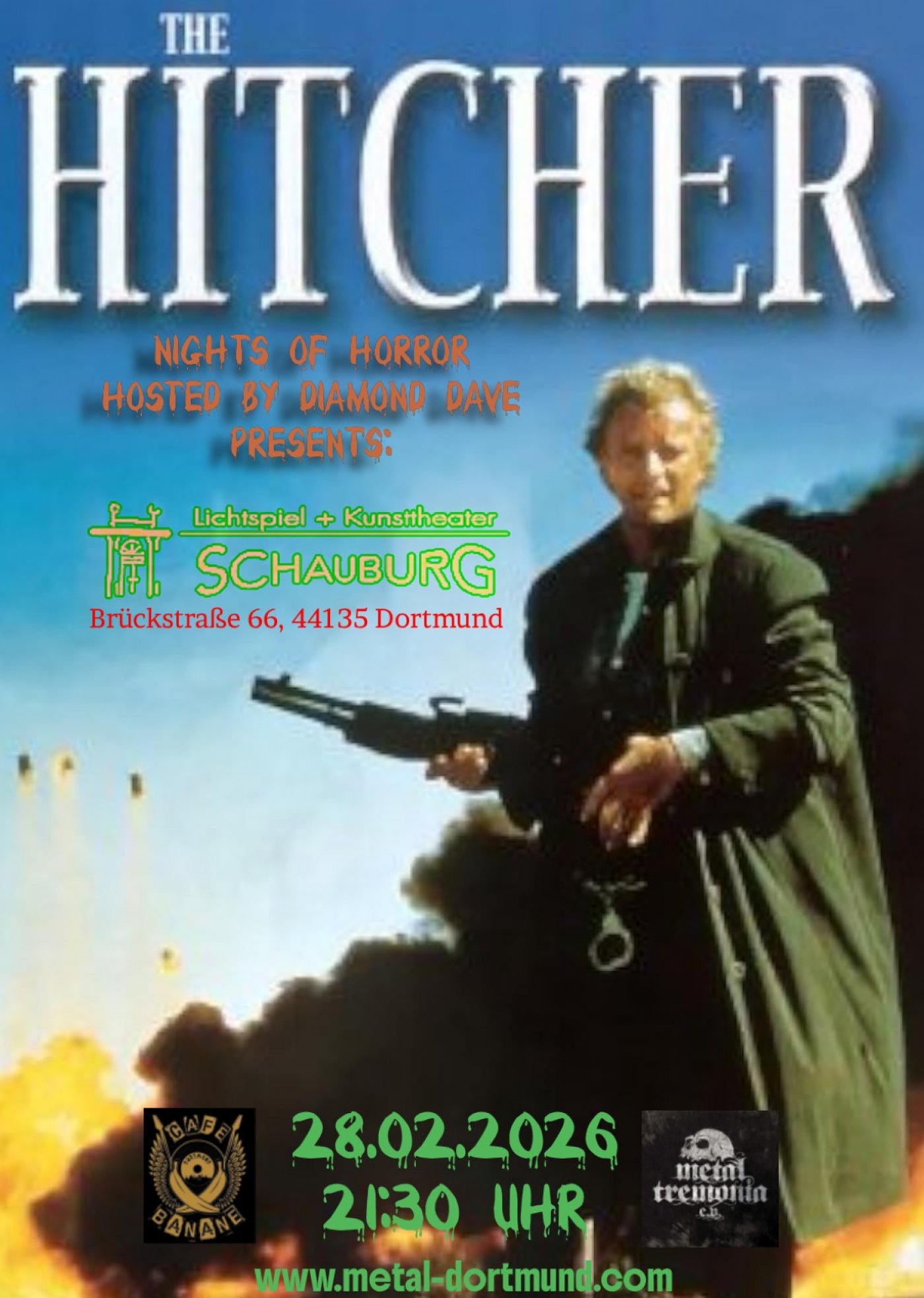 Nights Of Horror: Hitcher – Der Highwaykiller (1986), Schauburg ...