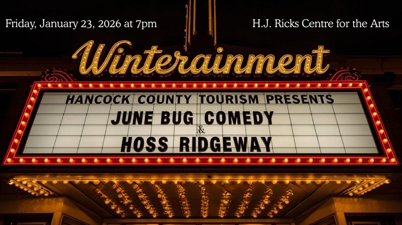 Wintertainment: June Bug Comedy and Hoss Ridgeway, H.J. Ricks Centre ...