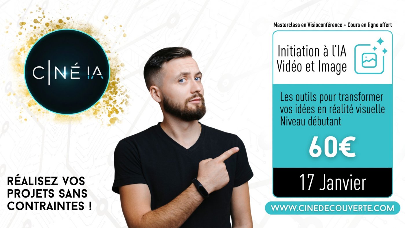 Masterclass en ligne : Initiation à lIA Vidéo et Image (Animation/Manga ...
