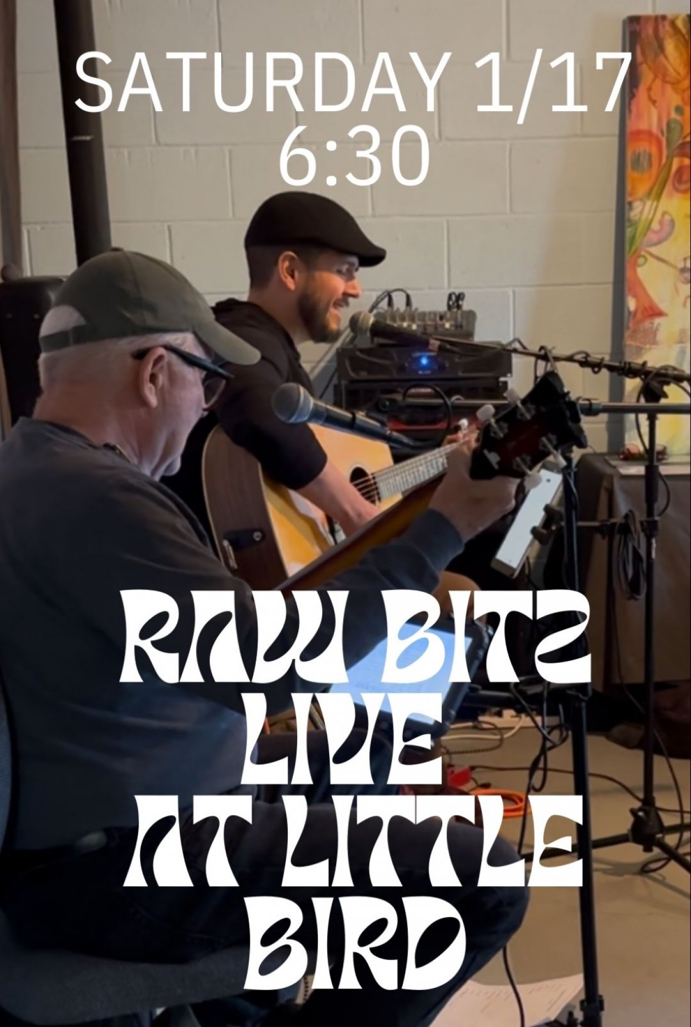 Art Auction plus Rawbitz Live at Little Bird, Little Bird Gallery and ...