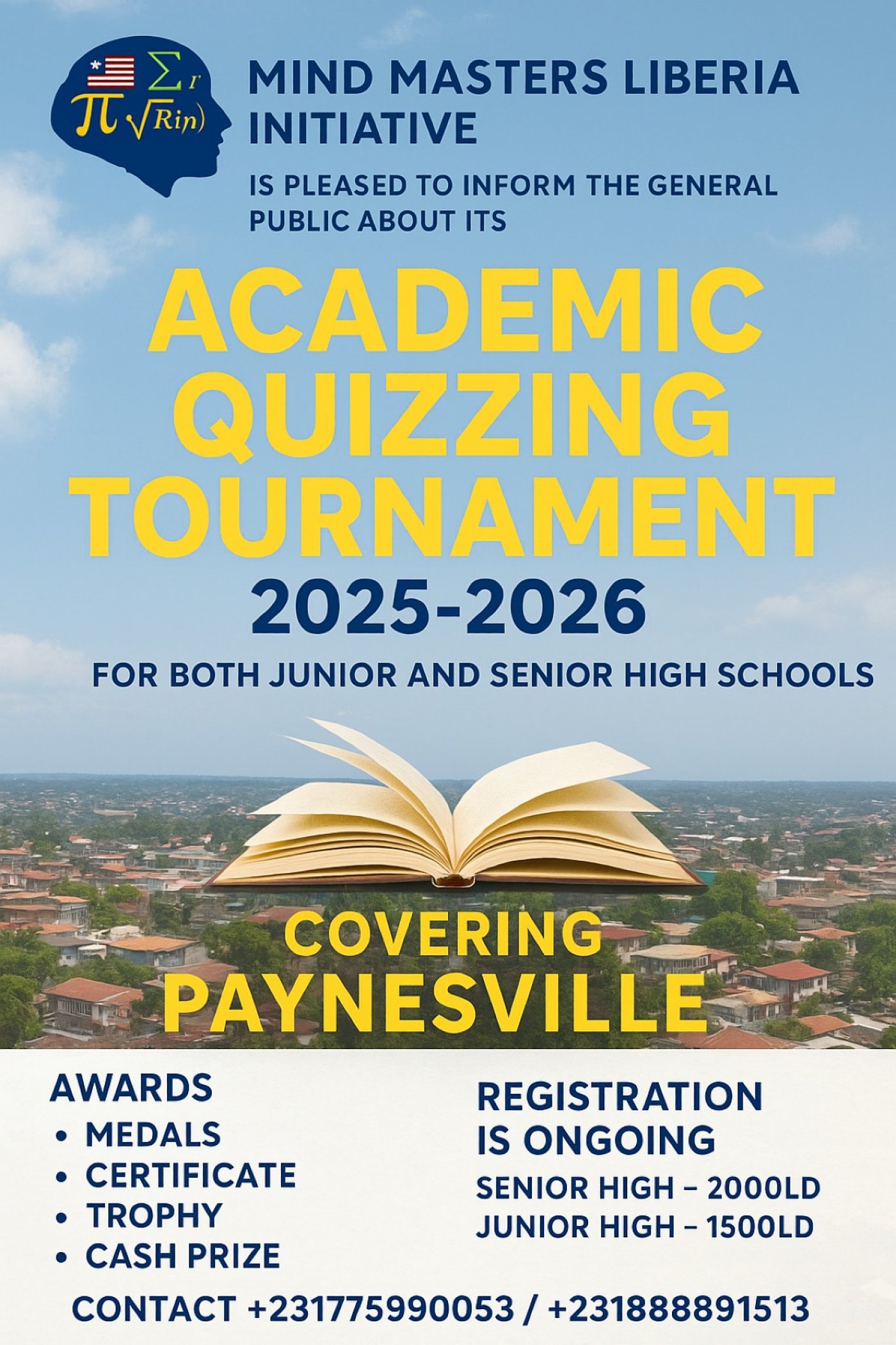 Mind Masters Quiz for Peace and Nation Building 2025-2026 Tickets ...